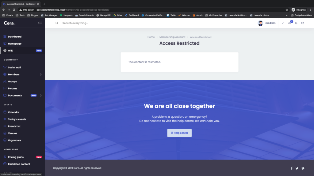 1 • Themosaurus Support