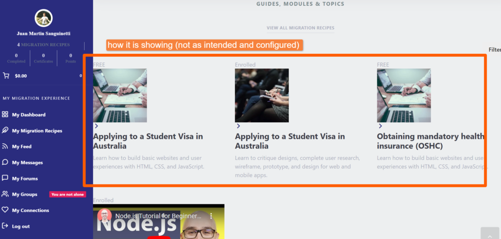 support-broken-format-course-grid-proble,2 • Themosaurus Support